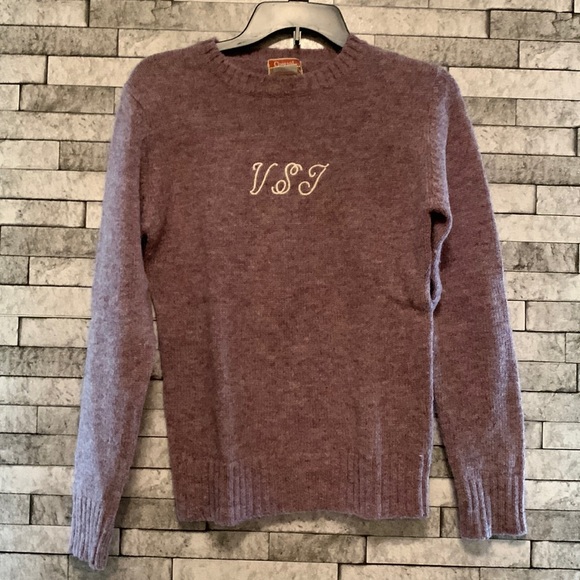 Casual Corner | Sweaters | Vintage Casual Corner Monogram Sweater Vst ...